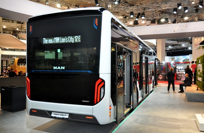 MAN na Busworld 2019. Są pierwsi klienci na w pełni elektryczny autobus ...