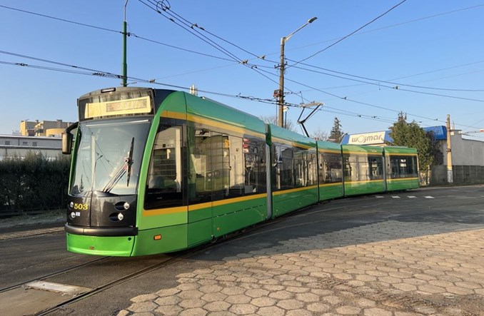 Pierwszy poznański Combino po naprawie głównej - Transport Publiczny