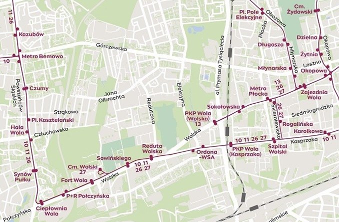 Warszawa: Tramwaje na Kasprzaka już od wtorku - Transport Publiczny