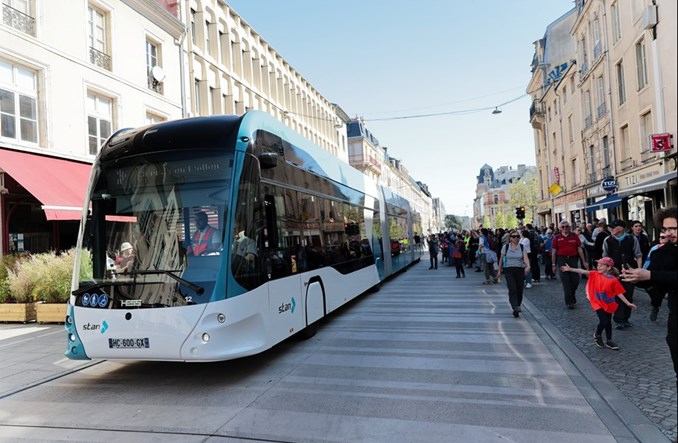 Francja. Nancy uruchamia trolejbusy - Transport Publiczny